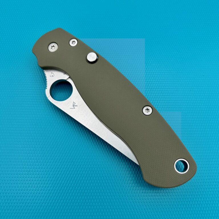PM2 Ultra – OD Green G10 w/Satin screws & 3d Milled Titanium Clip ...